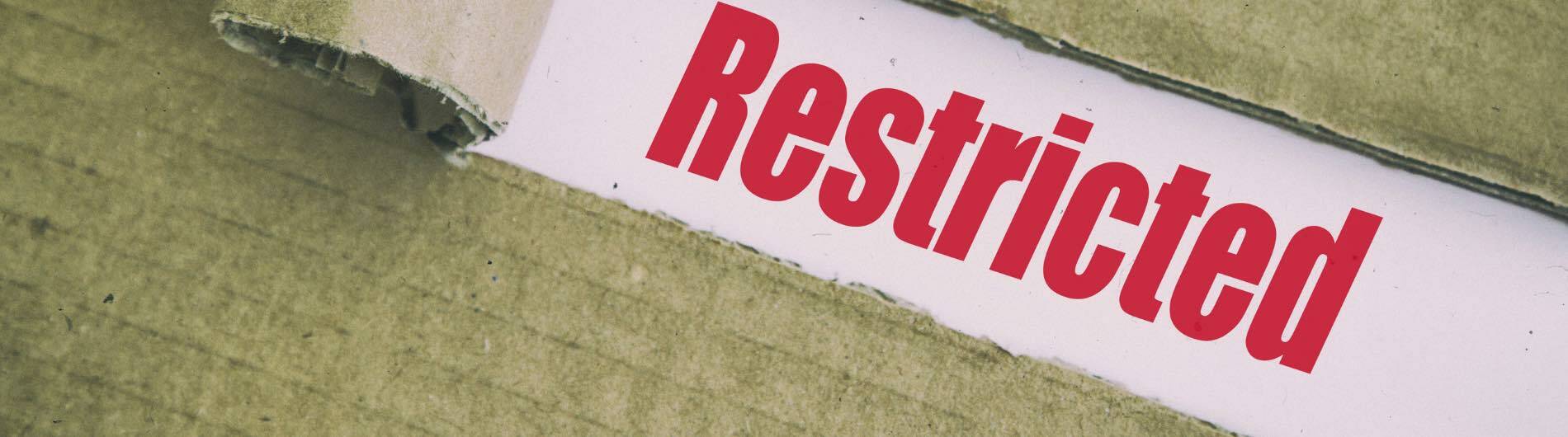 My Tier 2 visa says restricted work, what does it mean?